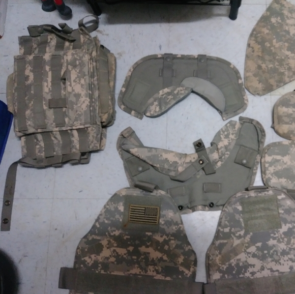 usgi | Other | Usgi Iotv Armor Accessory Panels 3a Army Plate Carrier ...